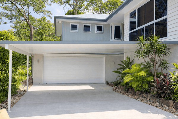 Insulated Patio Carport Attached to Timber Fascia 3 x 5.7m – Online ...